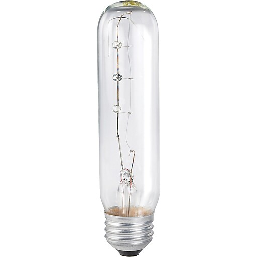 Philips T10 40W Incandescent Light Bulb, Clear, Pack of 6 (415869 ...