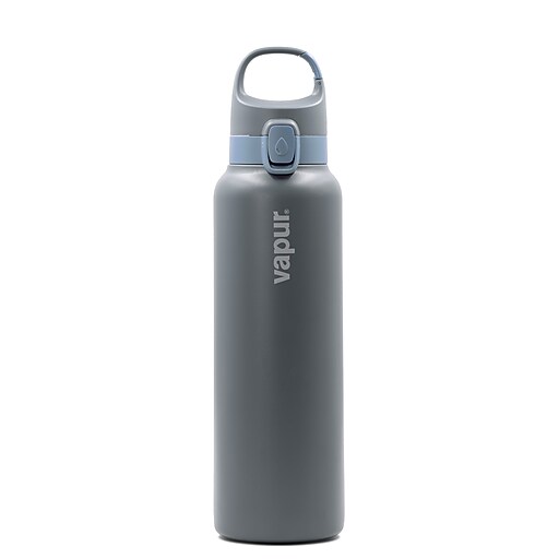 Vapur Chill Double Steel Wall Insulated Water Bottle 20 oz., Graphite ...