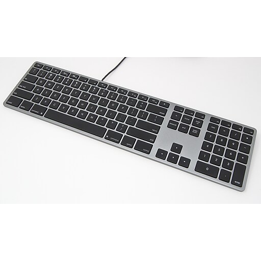 Ergoguys Matias Wired Ergonomic Keyboard for Mac, Space Gray (FK318B ...