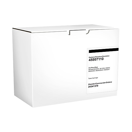 CIG Compatible OKI B432 Black Toner Cartridge, (45807110) | Staples