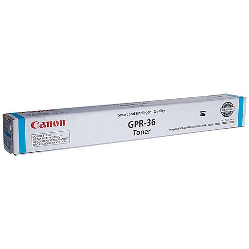 Canon GPR-36 Cyan Standard Yield Toner Cartridge (CNM3783B003AA) | Staples