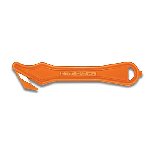 Klever Innovations 7" Safety Cutter, Orange, 10/Pack (PLS-400-30G ...