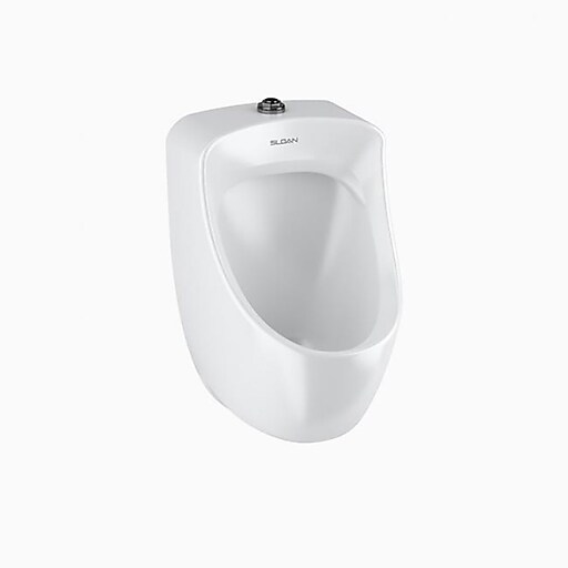 Sloan Complete Washdown Urinal System White with ROYAL 186 SMO ...