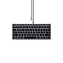 Satechi Slim W1 USB-C Wired Keyboard, Space Gray (ST-UCSW1M) | Staples