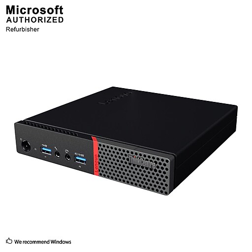 Lenovo ThinkCentre M910X Desktop Computer, Intel Core i7-7700T, 8GB ...