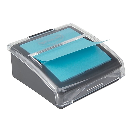 Staples Stickies Pop-Up Dispenser for 3"x3" Notes, Black (35249) | Staples