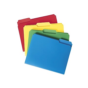 plastic file folder | Staples