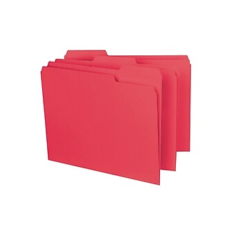Red File Folders | Staples