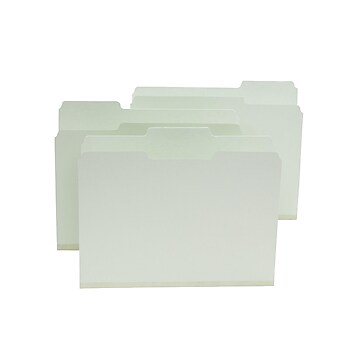 green file folders | Staples