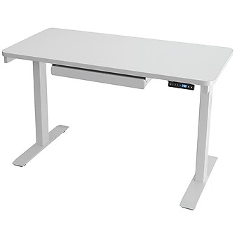 White Sit & Stand Desks | Staples