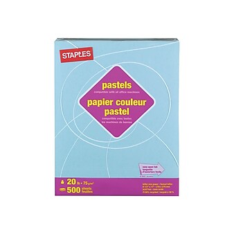 Pastels Copy & Printer Paper | Staples