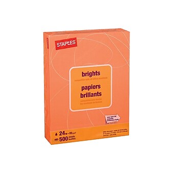 Orange Copy & Printer Paper | Staples