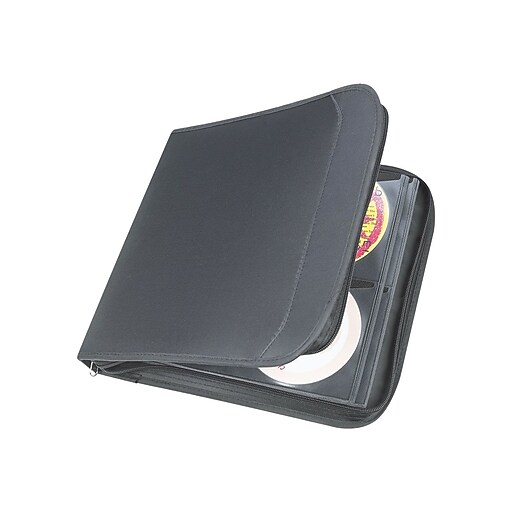 Staples Wallet for CD/DVD, Black Nylon (33311) | Staples