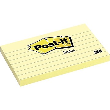 lined post it notes | Staples
