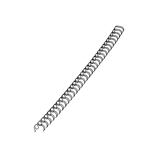 Fellowes 9/16" Metal Wire Binding Spine, 130 Sheet Capacity, Black ...