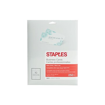 business card paper | Staples