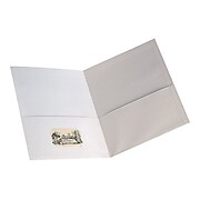 White Pocket Folders | Staples