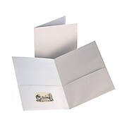 White Pocket Folders | Staples