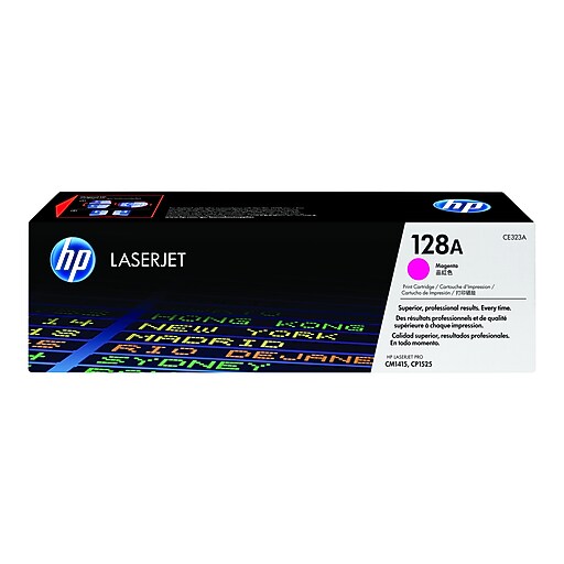 HP 128A Magenta Toner Cartridge (CE323A) | Staples