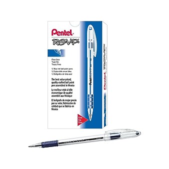 Pentel Blue Pens | Staples