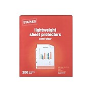 sheet+protectors at Staples