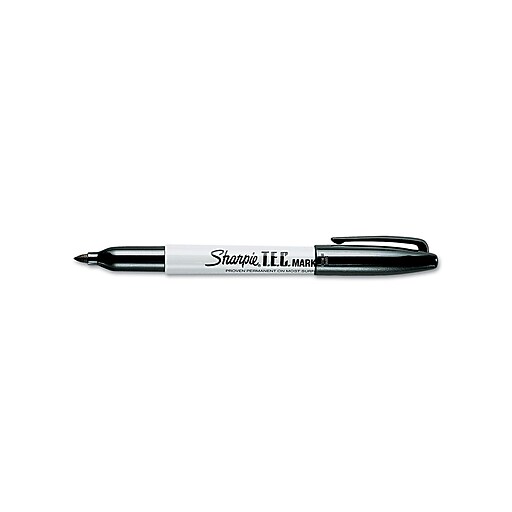 Sharpie T.E.C. Permanent Marker, Fine Tip, Black (13401) | Staples