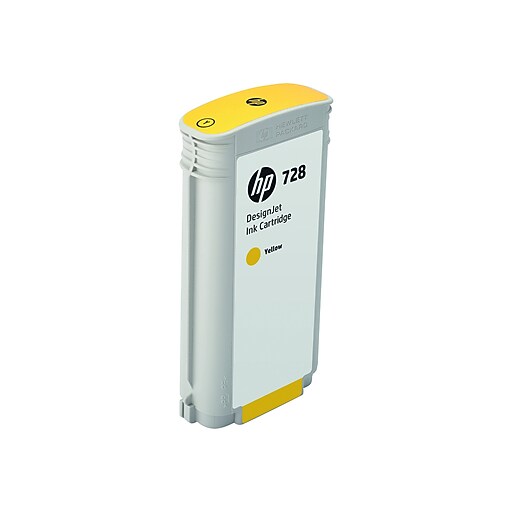 HP 728 Yellow Standard Yield Ink Cartridge (F9J65A) | Staples