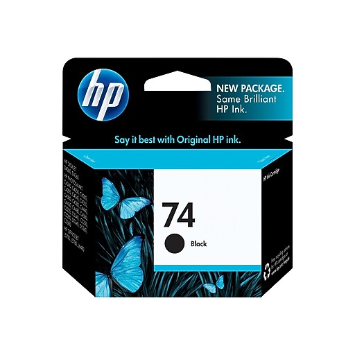 HP 74 Black Standard Yield Ink Cartridge (CB335WN#140) | Staples