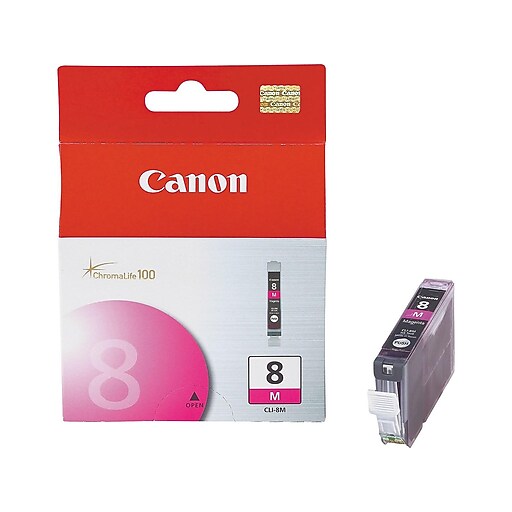 Canon 8 Magenta Standard Yield Ink Cartridge (0622B002AA) | Staples