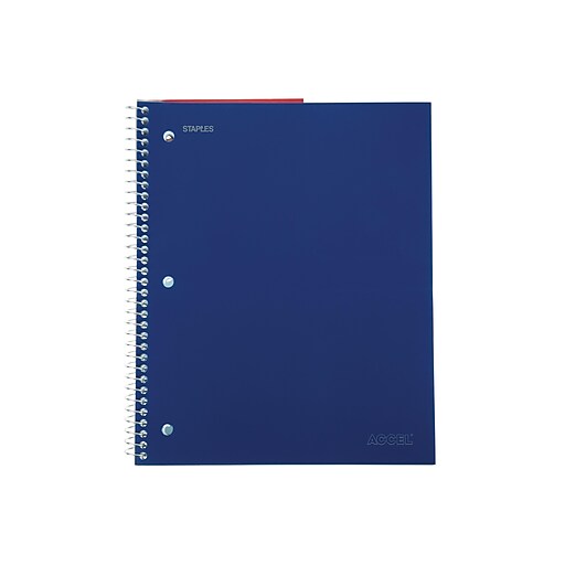 Shop Staples For Staples® Accel Durable Poly Cover 1 Subject Notebook