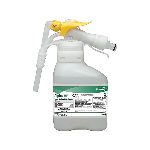 Alpha-HP 67 Disinfectant for Diversey RTD, Citrus, 1.5L / 1.58 U.S. Qt ...