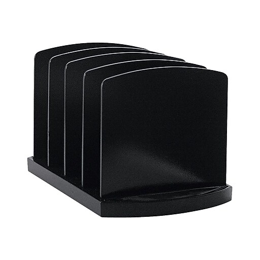 Staples File Organizer, Black Poly (DPS03527) | Staples