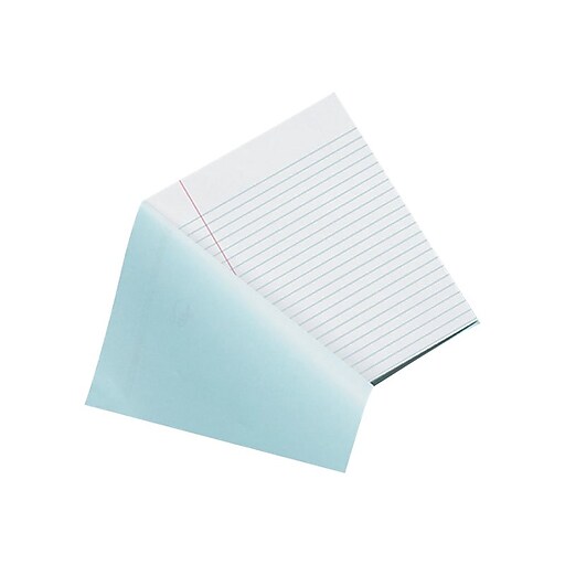 Pacon 1-Subject Exam Notebook, 7" x 8.5", Wide Ruled, 12 Sheets, Blue ...