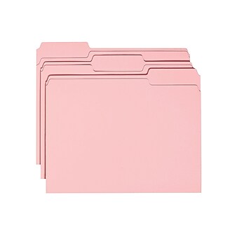 Pink File Folders | Staples