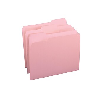 Pink File Folders | Staples