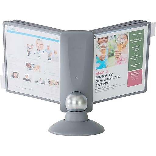 Durable Sherpa Document Holder, 8.5" x 11", Vertical, Table Top ...