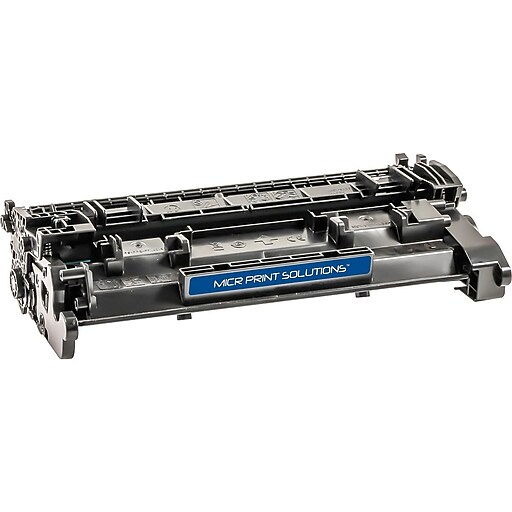 MICR Compatible Black Standard Yield Toner Cartridge Replacement for HP ...