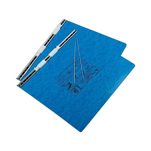 ACCO Presstex 6" Ringless Hanging Binder, Light Blue (54072) | Staples
