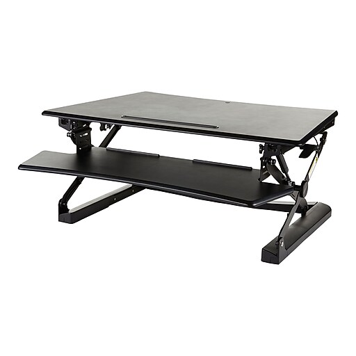 Staples Sit to Stand Adjustable Desk Riser, 35" | Staples