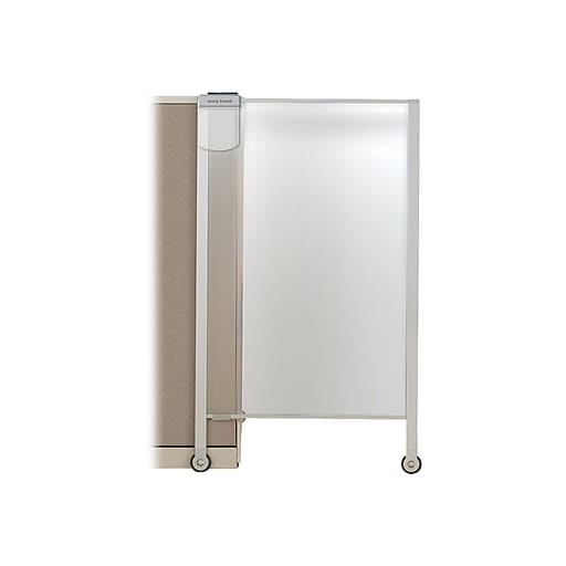Quartet Workstation Privacy Screen 64"H x 38"W Polycarbonate Non ...