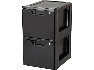 Plastic Storage Drawers | Rolling Carts | Staples®