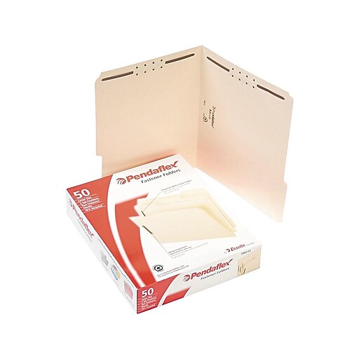 Pendaflex Classification Folder, 2" Expansion, Letter Size, Manila, 50 ...