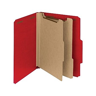 Red Classification Folders | Staples