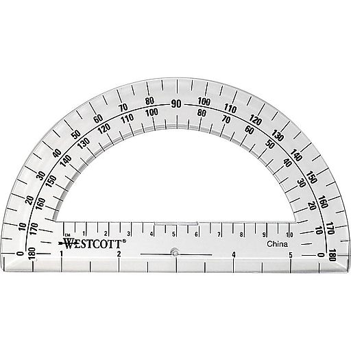 Westcott 6" 180° Protractor (11200-PARENT) | Staples