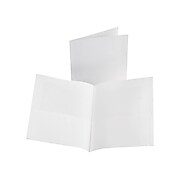 White Pocket Folders | Staples