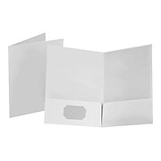 White Pocket Folders | Staples