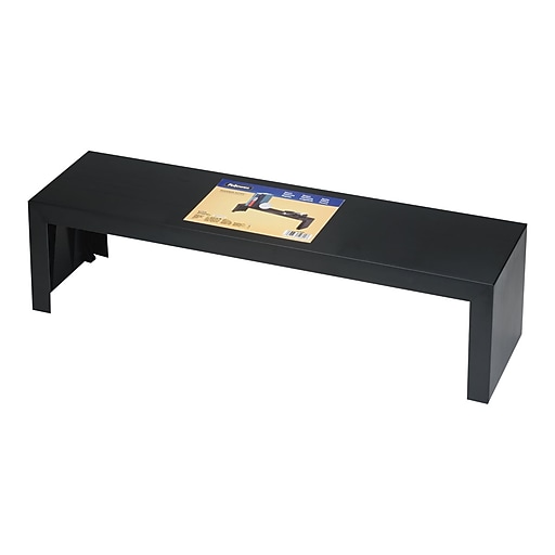 Fellowes Designer Suites Desk Shelf, Holds Up to 30 lbs., Black ...