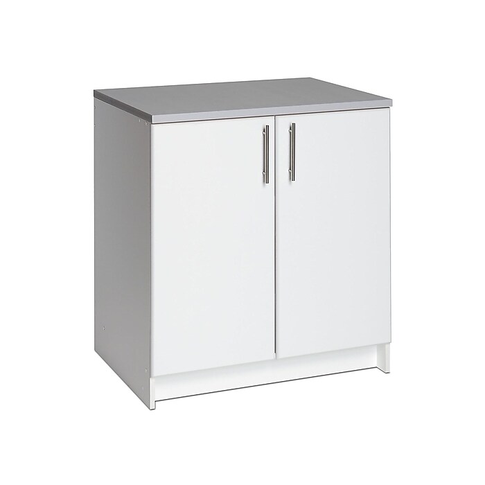 Prepac Elite 36 Composite Storage Cabinet with 1 Shelf White WEB 3236 Staples