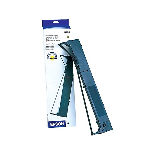 Epson Black Dot-Matrix Printer Ribbon (8766) | Staples