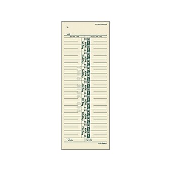 Time Clock Cards & Racks - Time Cards & Time Badge Racks | Staples®